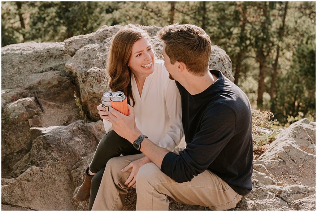 Brooke And Sean - Mount Falcon Engagement Photos